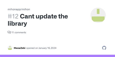 Cant Update The Library Issue Mihonapp Mihon GitHub