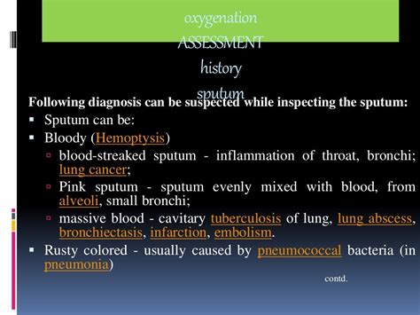 Oxygenation Nursing Process