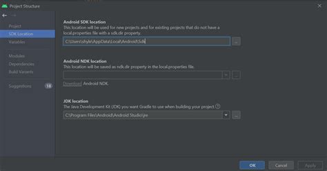 Android Gradle Sync Failed The System Cannot Find The Path Specified