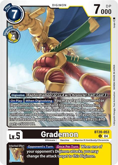 Grademon Release Special Booster 25 Digimon Card Game