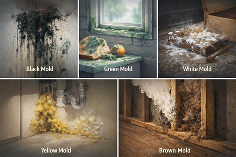 How To Identify Common Mold Types In Your Home
