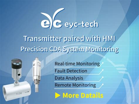 Eyc Tech Transmitters Paired With Hmi Precision Compressed Air System
