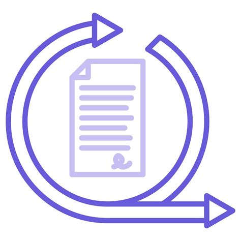 Premium Vector Iteration Vector Illustration