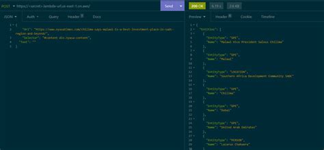 Neria An Aws Lambda Function For Named Entity Recognition From Any Website