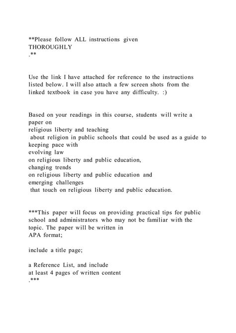 Please Follow All Instructions Given Thoroughlyuse Th Pdf