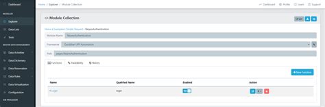 Traceability From Module Collections To Run Results