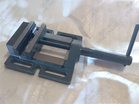 Верстатні лещата свердлильні з призматичними губками Bme 120 ширина губок 120мм