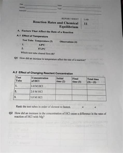 date name section team instructor lab 11 report sheet