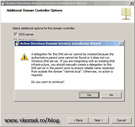 Creating An Additional Domain Controller In An Existing Domain Adrian Costea S Blog