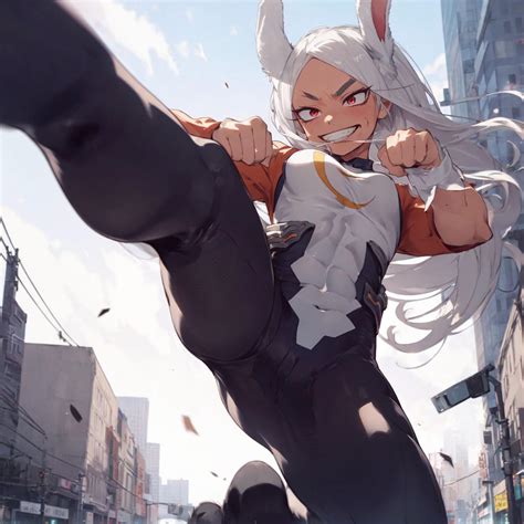 Fighting Mirko My Hero Academia By Arumajiron666 On Deviantart