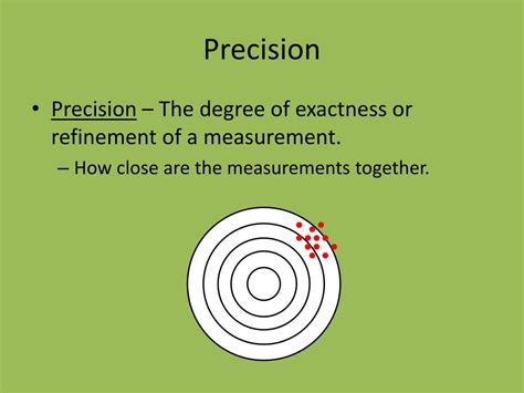 Precision Definition By Who At Angela Rich Blog