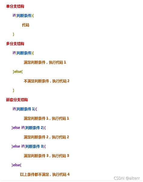 分支结构 单分支and多分支and嵌套分支结构单分支多分支 Csdn博客
