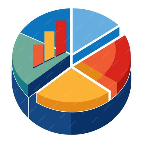 Premium Vector A Circle With A Diagram That Says Quot Graph Quot On It