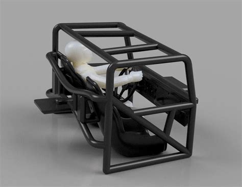 🎲 Element Rc Zuul Body Simple Cage Interrior・ 3d File For 3d Printing・cults