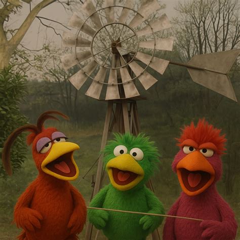 Harvey Bird Clyde Bird And Duke Bird Sing Tie Me Kangaroo Down Sport