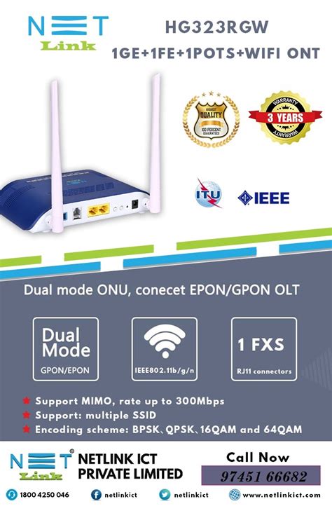 Gpon Ont Netlink Ict Private Limited Facebook