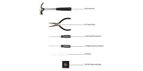 7 Piece Home Tool Set