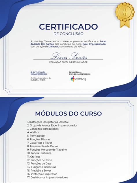 Excel Impressionador Pdf