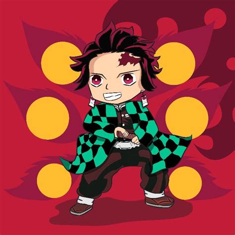 Tanjiro Kamado From Demon Slayer Illustration Digital Art