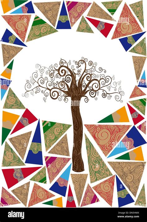 Abstract Tree Concept Stock Vector Image And Art Alamy