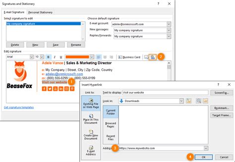 How To Add Linkedin Link To Outlook Email Signature Farple