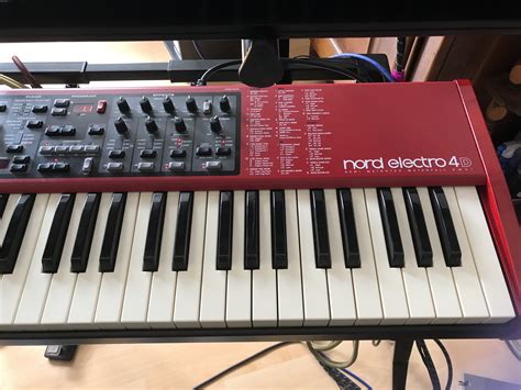 Nord Electro 4d Nord Electro 4 Comparison Chart Pqrb