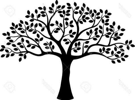 Black And White Tree Clip Art Library