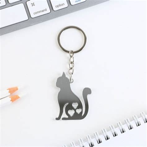 Брелок "Кошка", 3.7 х 5 см - купить с доставкой по выгодным ценам в ...