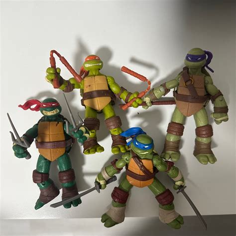 Tmnt 2012 Action Figures Full Set Of 4 Hobbies And Toys Toys And Games