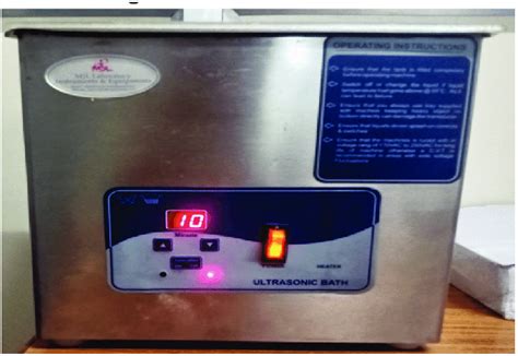 Ultrasonic Vibrator Setup Download Scientific Diagram