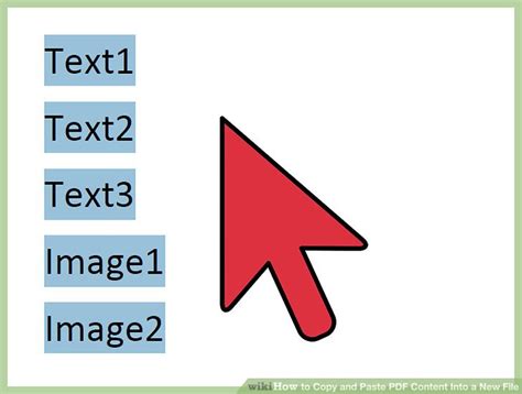 How To Copy And Paste PDF Content Into A New File Steps