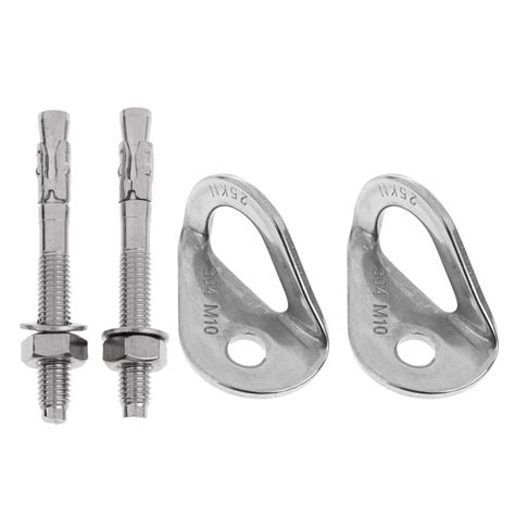 2 Pieces 10mm Rock Climbing 25kn Anchor Hanger Bol Grandado