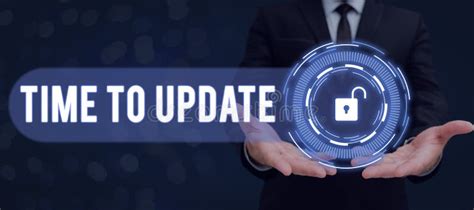 Writing Displaying Text Time To Updatethe Latest Information About A
