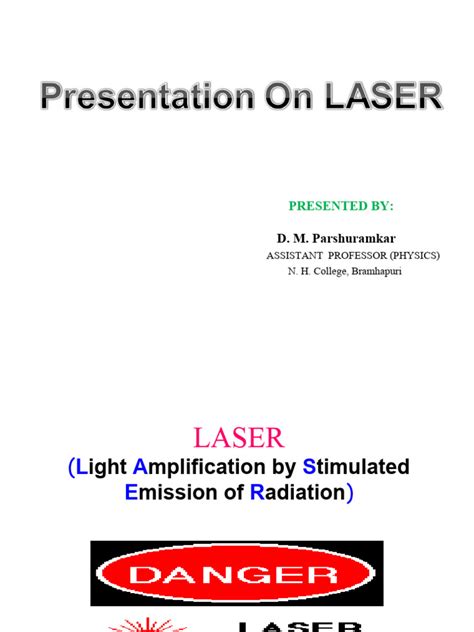 On Laser Theory Pdf Laser Emission Spectrum