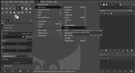How To Use The Clone Tool In Gimp Complete Guide Edits 101