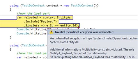Entity Framework And Table Splitting With Code First • Codewrecks