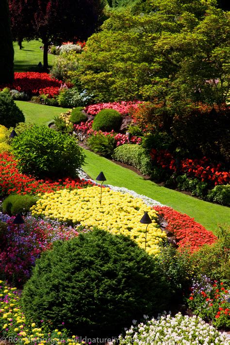 Butchart Gardens Victoria Vancouver Island British Columbia Canada Photos By Ron Niebrugge