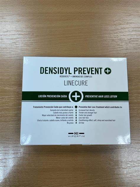 Ампулы для волос Hipertin Densidyl Prevent Linecure | отзывы