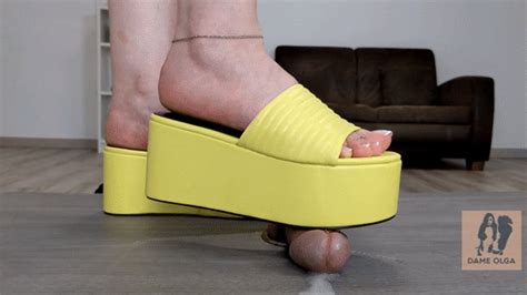 381 Trampling Cock In Platform Slides 1080p Wmv Dame Olgas