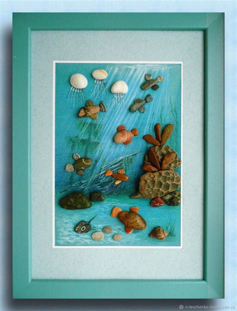 Панно из ракушек фото и картинки 74 штук