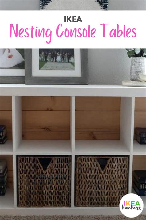 I Needed A Place To Put The Console Table Taking It Out Only When