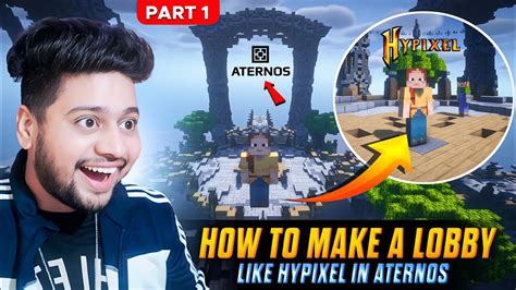 How To Make A Server Like Hypixel In Aternos How To Make Lobby In Aternos Server Part