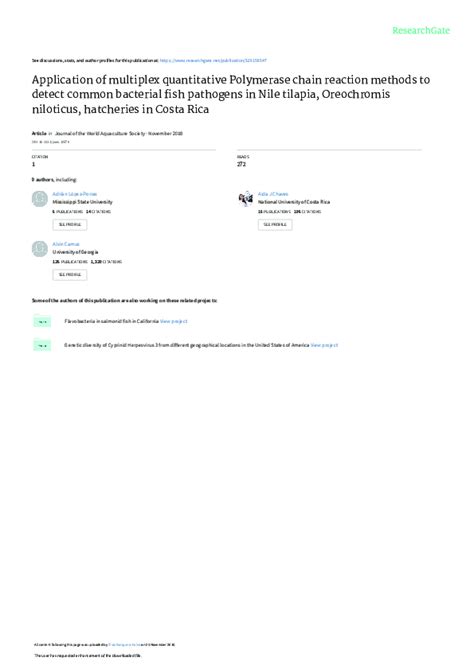 Pdf Application Of Multiplex Quantitative Polymerase Chain Reaction Methods To Detect Common