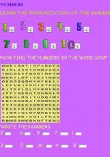 ESL English Exercises NUMBERS