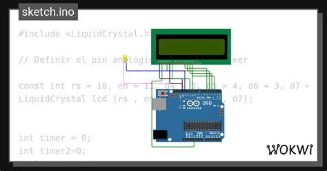 Temporizador 1 Alex López Wokwi Esp32 Stm32 Arduino Simulator