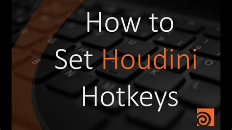 How To Set Hotkeys Sidefx