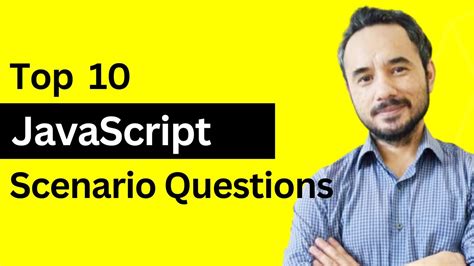 javascript scenario based question and answers youtube