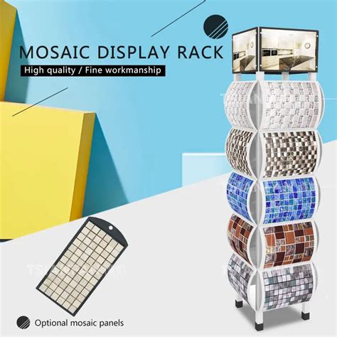 Tsianfan Custom Mosaic Tile Sample Folder Retail Display Stand