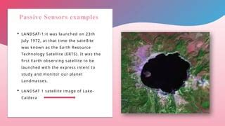 Active Sensor Passive Sensor In Remote Sensing PPTX Geography Science