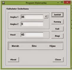 MEMBUAT KALKULATOR SEDERHANA DENGAN DELPHI Kedai Tutorial